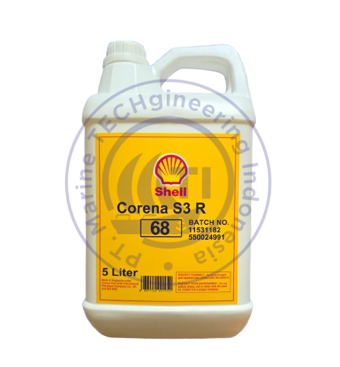 SHELL CORENA S3R 68 5L – Marine Techgineering Indonesia